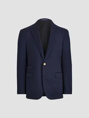 Ralph Lauren Purple Label Gregory Notch-lapel Blazer - Blue
