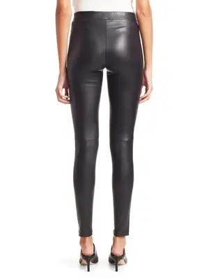 Theory Adbelle Leather Leggings