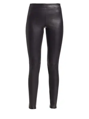 Theory Adbelle Leather Leggings