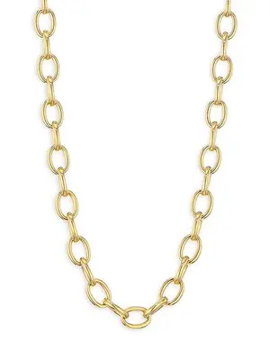 Roberto Coin 18k Yellow Chain Link Necklace, 18