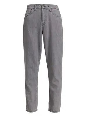 Veronica Beard Blake Classic Straight High-rise Jeans