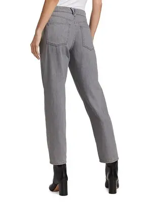 Veronica Beard Blake Classic Straight High-rise Jeans