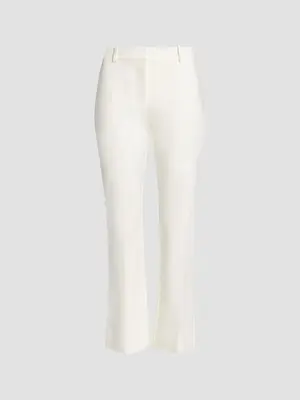 Derek Lam 10 Crosby Crosby Crop Flare Pants - White
