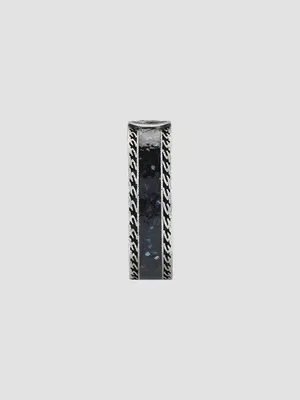 Gucci Enamel Interlocking G Ring - Black