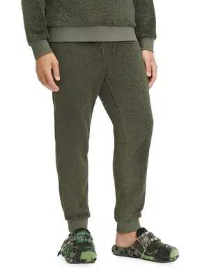 UGG Men's Lionel Sherpa Jogger Pants - Twilight  - Green