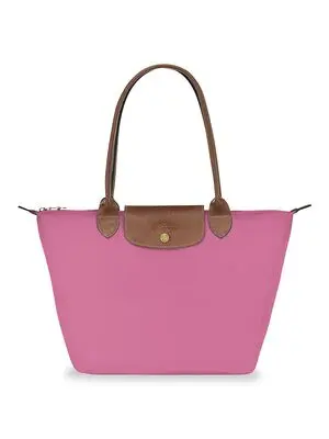 Longchamp Women's Medium Le Pliage Shoulder Tote - Marine - Peony