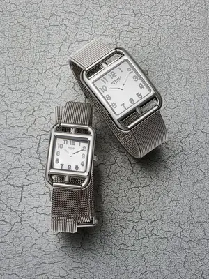 Hermès Cape Cod Stainless Steel Bracelet Watch/29mm