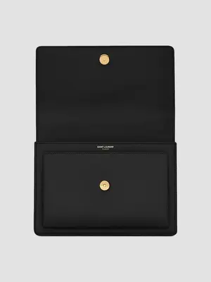Saint Laurent Sunset Shoulder Bag - Black