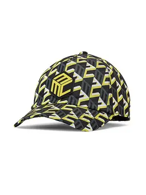 Mcm Men's Cubic Logo Cap - Yellow - Yellow - Yellow