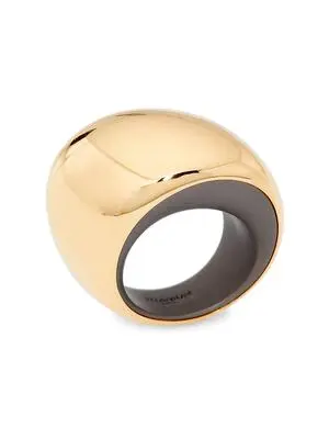 Vhernier Pirouette 18k Rose Gold & Titanium Ring - Rose Gold Titanium