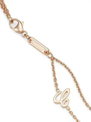 Chopard Happy Spirit Two-tone 18k & Diamond Pendant Necklace