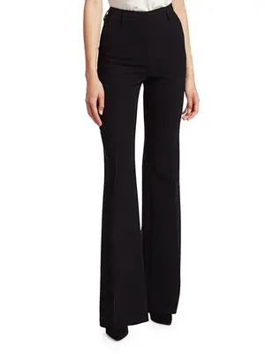 Akris Farrah Stretch-wool Pants