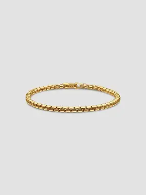 David Yurman Dy Bel Aire Chain Bracelet In 18k Yellow