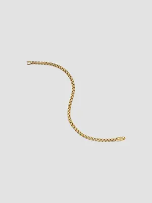 David Yurman Dy Bel Aire Chain Bracelet In 18k Yellow