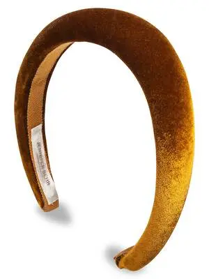 JENNIFER BEHR Tori Velvet Headband Topaz