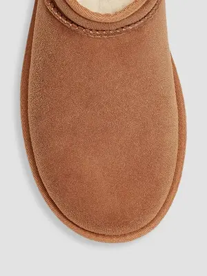 UGG S Classic Ultra Mini Sheepskin Ankle Boots - Chestnut