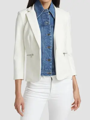 Veronica Beard Slate Denim Dickey