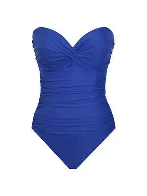 Miraclesuit Rock Solid Madrid One-piece Swimsuit Azul Blue