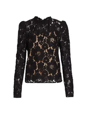 WAYF Emma Lace Blouse