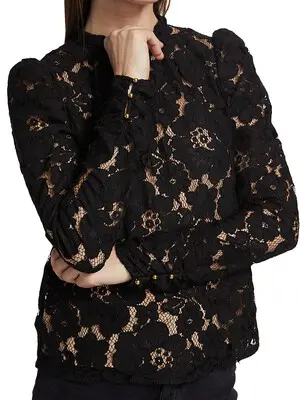 WAYF Emma Lace Blouse