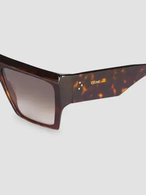 Celine 60mm Oversized Square Sunglasses