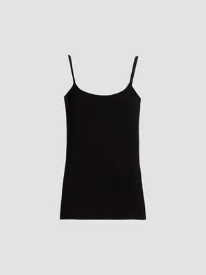 Majestic Filatures Classic Stretch Tank Top - Noir