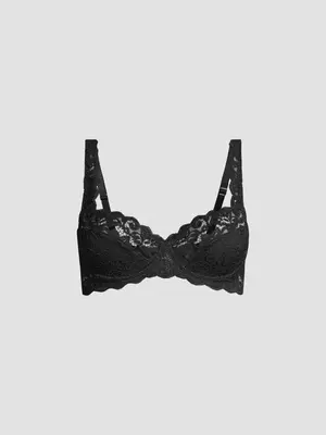 Hanro Luxury Mots Underwire Bra - Black