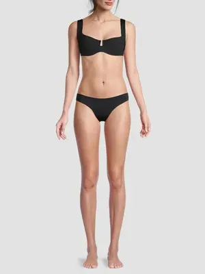 L*Space Sensual Solids Camellia Bikini Top