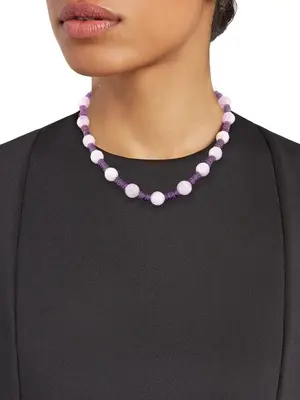 Jia Jia Atlas Amethyst Candy Necklace