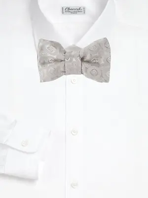 Charvet Silk Tonal Bow Tie