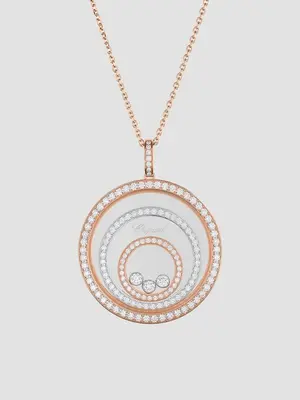 Chopard Happy Spirit 18k & Diamond Pendant Necklace - Multi