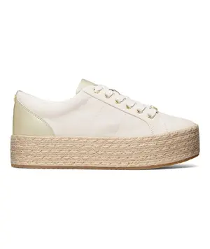 michael kors - Libby Canvas Espadrille Platform Sneakers