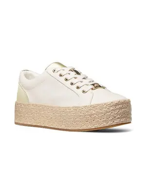 michael kors - Libby Canvas Espadrille Platform Sneakers