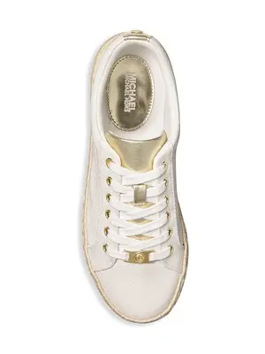 michael kors - Libby Canvas Espadrille Platform Sneakers