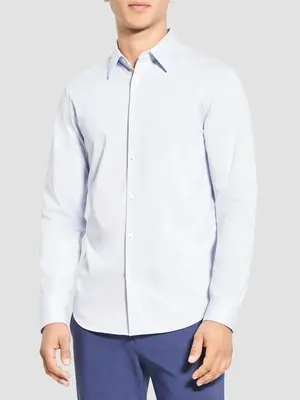 Theory Sylvain Structure Knit Shirt - Olympic