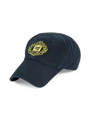Balenciaga Quest Baseball Cap Marine Blu