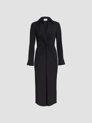 Cinq À Sept Midi Mckenna Dress - Black