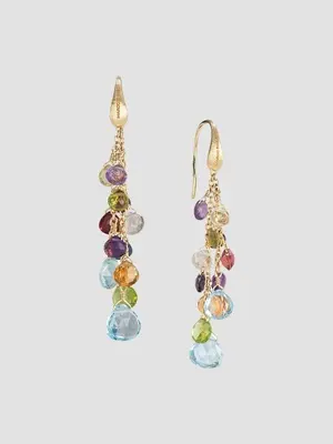 Marco Bicego Paradise 18k & -gemstone Drop Earrings - Multi