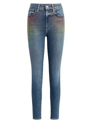 JOE'S JEANS Stephanie Gottlieb X Joe's The Charlie Ankle Embellished Jeans - Maya