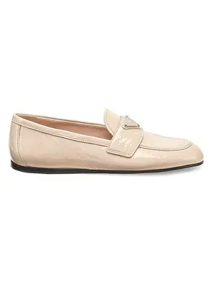 Prada Patent Leather Driving Loafers