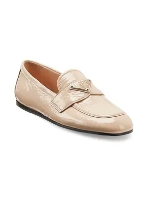 Prada Patent Leather Driving Loafers