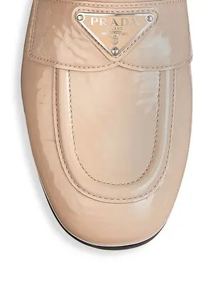 Prada Patent Leather Driving Loafers