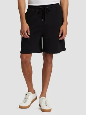 Ksubi 4 X 4 Lofi Track Regular-fit Cotton Shorts - Black