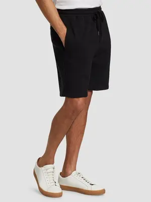 Ksubi 4 X 4 Lofi Track Regular-fit Cotton Shorts - Black