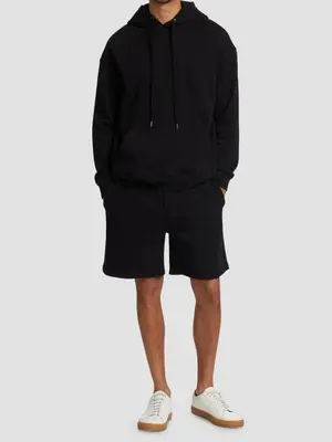 Ksubi 4 X 4 Lofi Track Regular-fit Cotton Shorts - Black