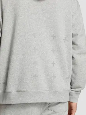Ksubi 4 X 4 Kross Biggie Oversized Cotton Hoodie - Grey