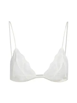 Kiki De Montparnasse Soft Lace Bra - Ivory