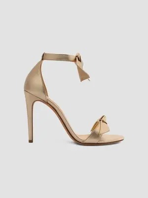 ALEXANDRE BIRMAN Clarita Metallic Leather Sandals
