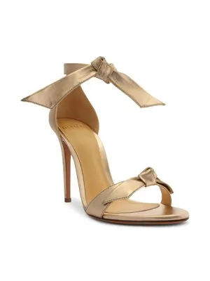 ALEXANDRE BIRMAN Clarita Metallic Leather Sandals
