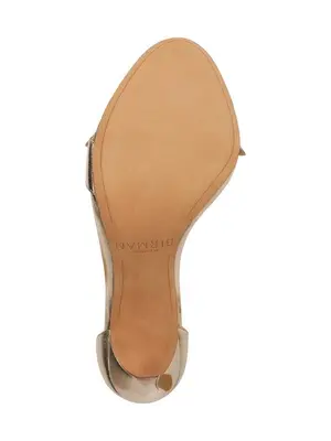 ALEXANDRE BIRMAN Clarita Metallic Leather Sandals